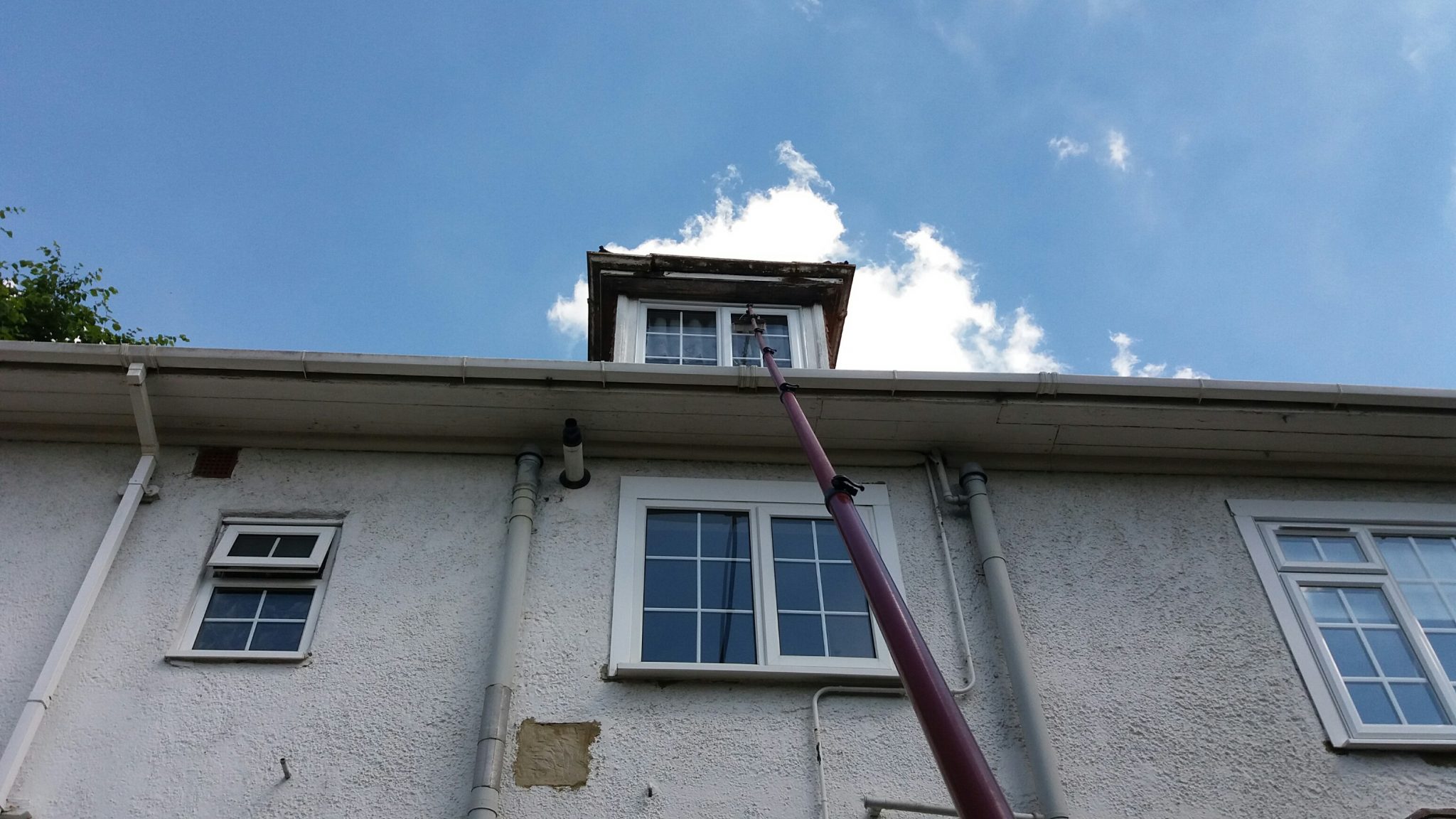 180622-High Reach Window Cleaning Andover Hampshire - Omega Window Cleaning