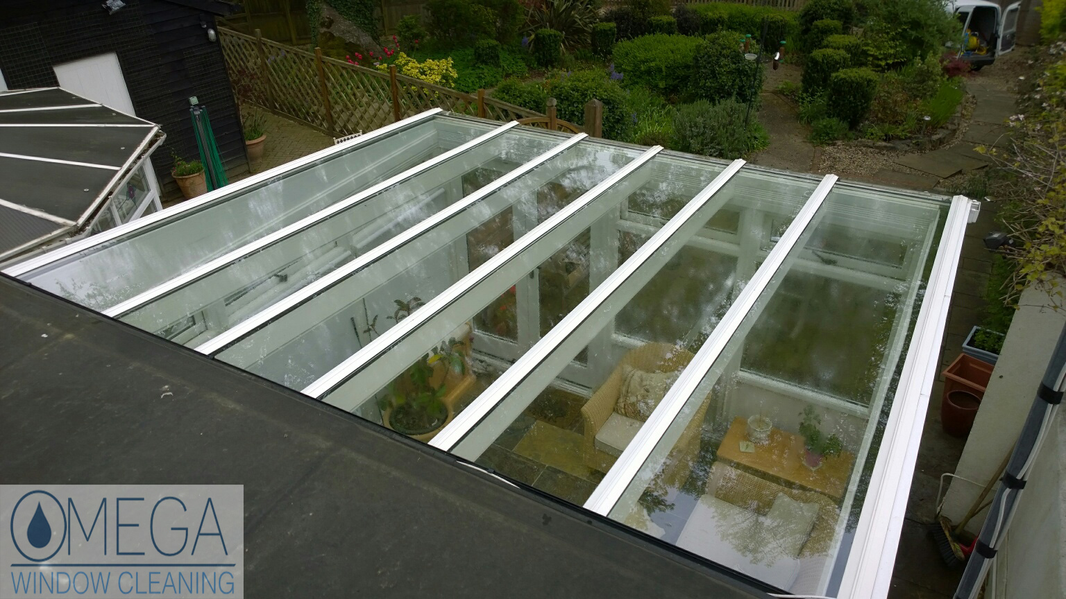 180521 Conservatory cleaning Wherwell 01 - Omega Window Cleaning